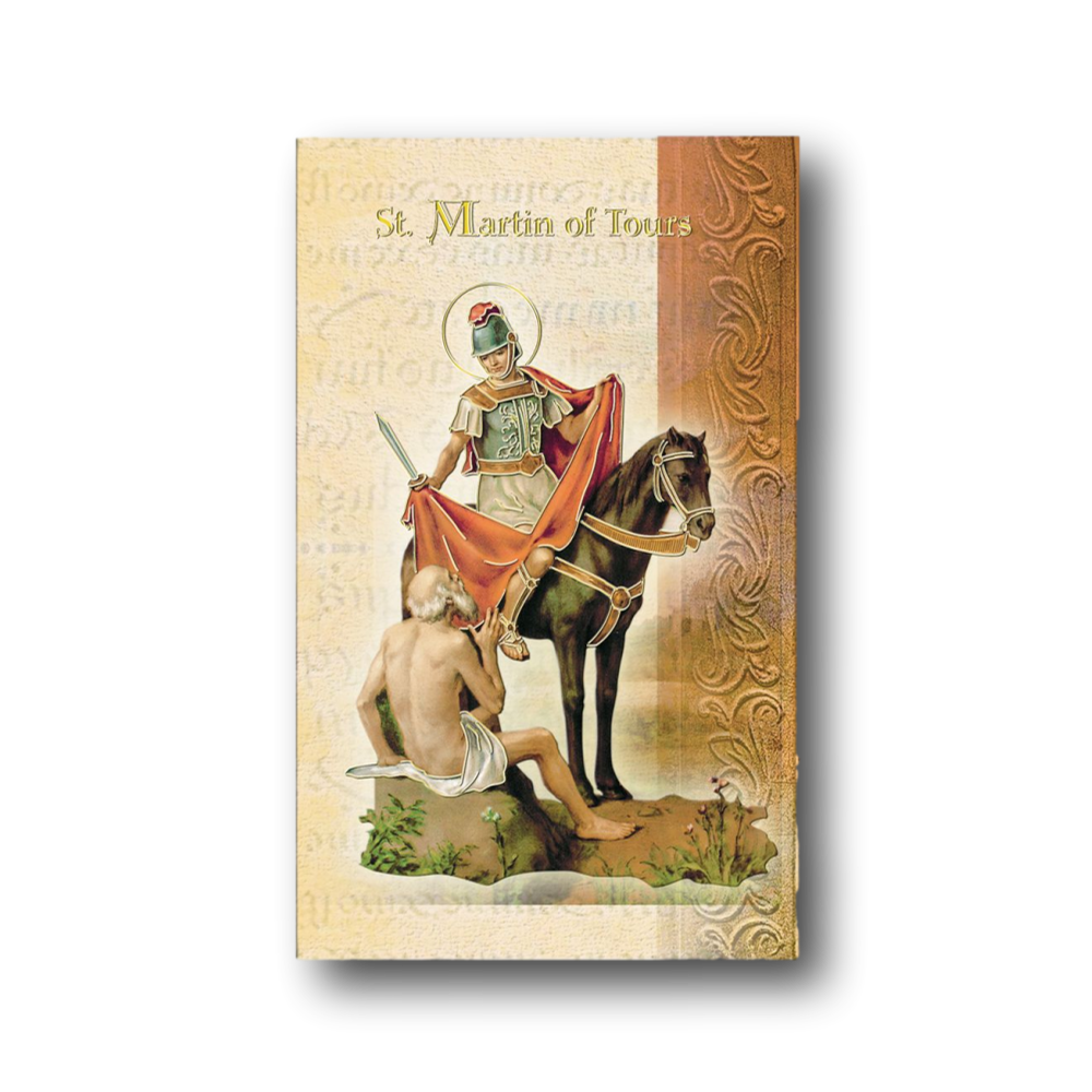 St Martin Of Tours Prayer Card