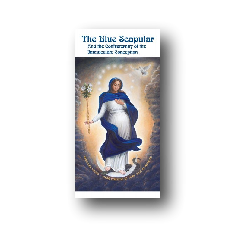 BLUE SCAPULAR PAMPHLET - BLS | St. Thomas More Books & Gifts